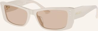 Jimmy Choo London Sonnenbrille jc5002bu weiss
