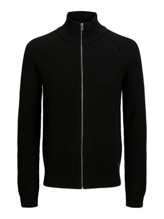 Jack & Jones Strickjacke JJPANNEL KNIT ZIP CARDIGAN AW25