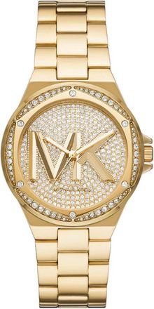 Michael Kors Goldene Lennox Uhr - Zeitlose Wahl - - Accessories - Damen - Gelb - ONE SIZE