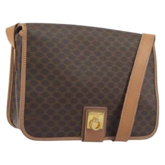 Celine Sac bandouli&egrave;re vintage doccasion - Femme - Pre-owned - Brun - Taille: ONE Size