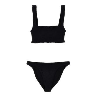 Hunza G Bikini Xandra - - Swimwear - Damen - Schwarzk - ONE SIZE