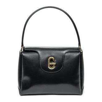 Gucci Crossbody Bags - Vintage Fold Over Top Handle - Gr. unisize - in Schwarz - f&uuml;r Damen