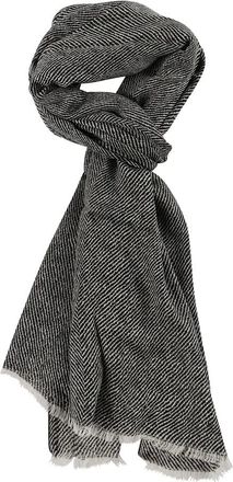 Altea &Eacute;charpe &agrave; chevrons - Homme - Accessoires - Noir - Taille: ONE Size