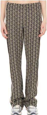 Lacoste Femme, Pantalons, Noir, Taille: 42 FR Monogram Jacquard Track Pants