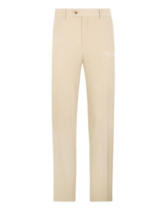 Philipp Plein Joy Fit Trousers Pinstripe Tennis