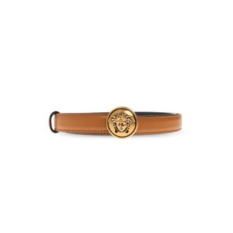 Versace Lederg&uuml;rtel - - Accessories - Damen - Braun - 75 CM