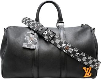 Louis Vuitton unisex, Pre-owned, Noir, Taille: ONE Size Sac Boston Vintage Pre-owned