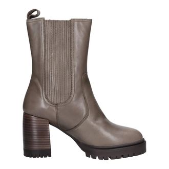 Emanuelle Vee Femme, Chaussures, Brun, Taille: 38 EU Bottes Marron