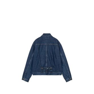 Carhartt Work in Progress Veste col classique en denim de coton