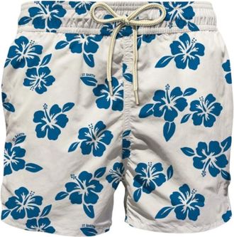 Saint Barth Homme, Maillots de bain, Multicolore, Taille: L Lighting Swim Shorts