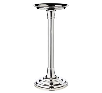Edzard Sektk&uuml;hler St&auml;nder 57cm hoch f&uuml;r Champagnerk&uuml;hler mit 18 cm Stellfl&auml;che versilbert