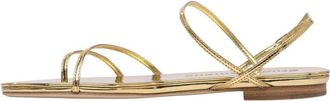 Studio Amelia Studio Amelia, Femme, Chaussures, Jaune, Taille: 36 EU Sandale plate Helix
