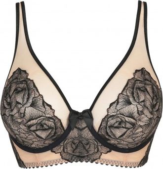 Prima Donna Femme, Sous-v&ecirc;tements, Noir, Taille: 105D FR Belgravia Longline Bralette