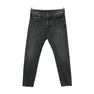 Dondup Homme, Jeans, Noir, Taille: W32 Jeans Dian Coupe Carrot 34 pouces