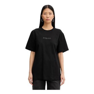 Pinko Strepitoso T-Shirt - - Tops - Damen - Schwarzk - S