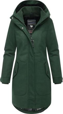 Ragwear Manteau dhiver long respirant pour femme - Aspect laine - Veste dhiver chaude Jannisa Coat YOUMODO XS &agrave; 6XL, XL