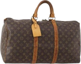Louis Vuitton Sac Boston Vintage Pre-owned - Femme - Pre-owned - Brun - Taille: ONE Size