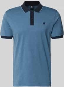 Lerros Regular Fit Poloshirt mit Logo-Stitching