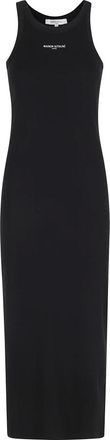 Maison Kitsun&eacute; Femme, Robes, Noir, Taille: 40 FR Ribbed Tank Dress