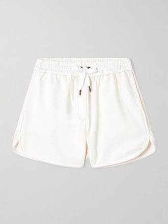Brunello Cucinelli Short En Jersey De Coton - Blanc