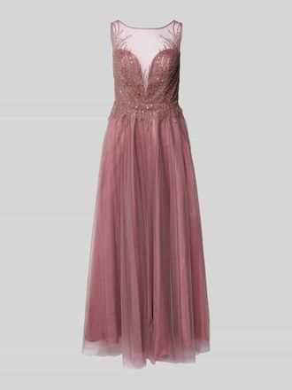 Laona Abendkleid mit Zierstein- und Paillettenbesatz