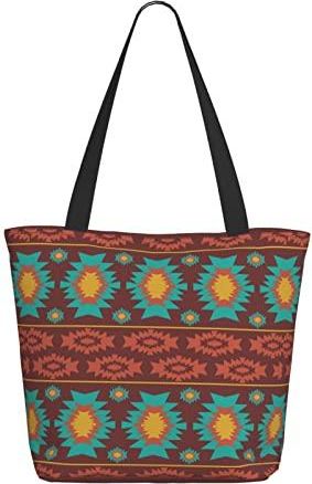 AOOEDM Sac &agrave; provisions color&eacute; pour femme dart abstrait du sud-ouest 33 x 27,9 x 17,8 cm. Le cadeau parfait pour la Saint-Valentin. Cest de la Saint-Valentin