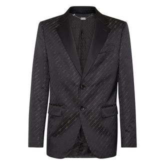 Billionaire Boys Club Jacquard Seidenblazer - - Jackets - Herren - Schwarzk - L