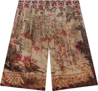 Pierre-Louis Mascia unisex, Shorts, Multicolore, Taille: XS Aloe Culottes