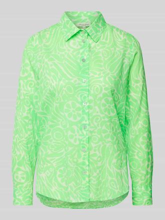 Christian Berg Hemdbluse mit Allover-Print