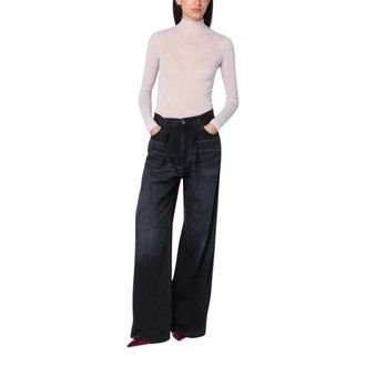 6397 Maglia Dolcevita - - Knitwear - Damen - Beige - L