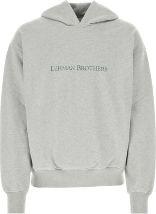 1989 STUDIO 1989 Studio, Homme, Sweatshirts et sweats &agrave; capuche, Gris, Taille: L Lehman Brothers Sweat &agrave; capuche