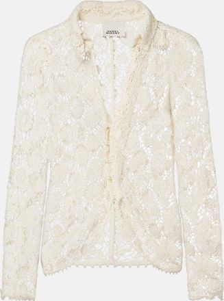 Isabel Marant Top aus H&auml;kelstrick