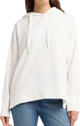 Elbsand Damen Hoodie Kapuzen-Sweatshirt Pullover mit Kapuze ESWLeah 70891 00 Cloud White (1660) XXL