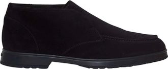 Doucal's Botte Chelsea en Daim - Homme - Chaussures - Bleu - Taille: 43 1/2 EU