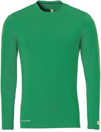 Uhlsport Baselayer Football Manches Longues Gilet sous Couche Top Gilet de Compression Chemise Fonctionnelle Manches Longues pour Football Intérieur Extérieur 