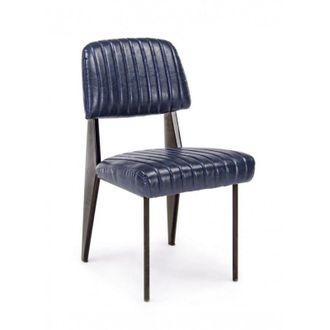BIZZOTTO Bizzotto - 2x Chaise Nelly Bleue Vintage