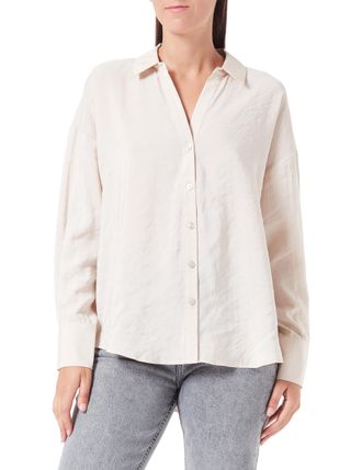 Vero Moda VMQUEENY LS Oversize Shirt WVN GA NOOS