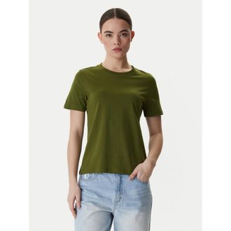 Vero Moda T-Shirt Paulina 10316991 Gr&uuml;n Regular Fit