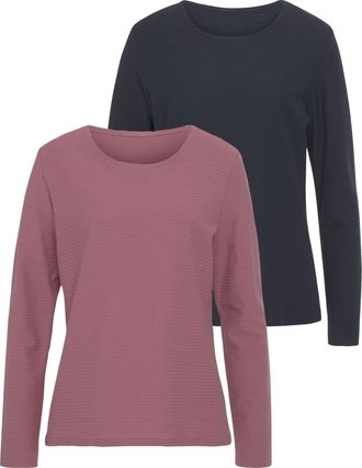 Lascana Damen Langarmshirt