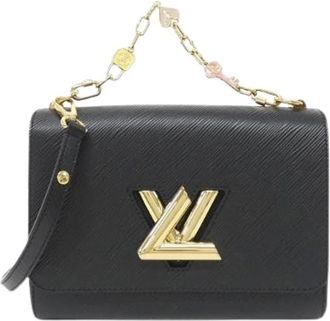 Louis Vuitton Pre-owned Sac bandouli&egrave;re Twist Epi Calf - Femme - Pre-owned - Noir - Taille: ONE Size