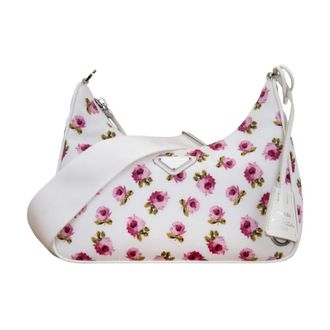 Prada Blumiger Stil Damen Schultertasche - - Bags - Damen - Mehrfarbig - ONE SIZE