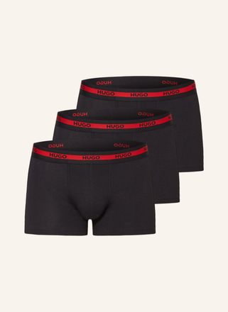 HUGO BOSS Hugo 3er-Pack Boxershorts Triplet Planet schwarz