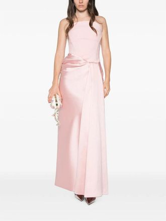 Solace London Papin Evening Dress - Pink