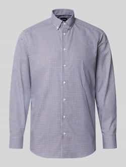 Olymp Regular Fit Businesshemd mit Button-Down-Kragen