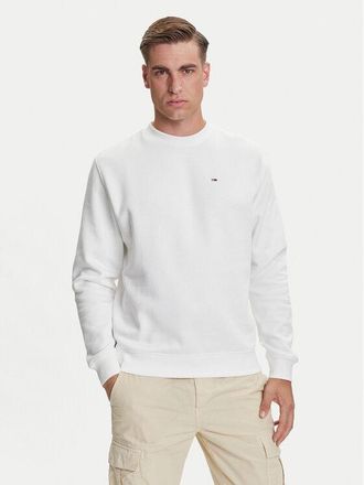 Tommy Jeans Sweatshirt DM0DM20741 Écru Regular Fit