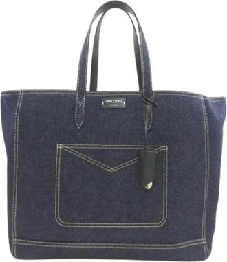 Jimmy Choo London Damen, Pre-Owned, Blau, ONE SIZEGr&ouml;&szlig;e