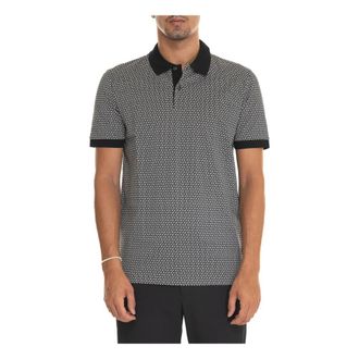 HUGO BOSS Polo-Shirt mit kontrastierendem Kragen - - Tops - Herren - Mehrfarbig - S