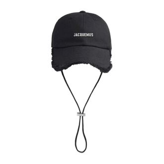 Jacquemus La Casquette Artichaut Hat - - Accessories - Herren - Schwarzk - 58 CM