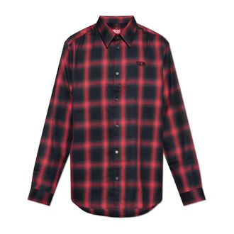 Diesel Herren, Shirts, Rot, 2XLGröße