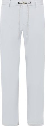 Alberto Superleichte Chino mit Stretch und Tunnelzug, Slim Fit in